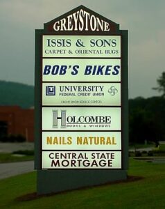Shopping Center Signs - Reliable Signs